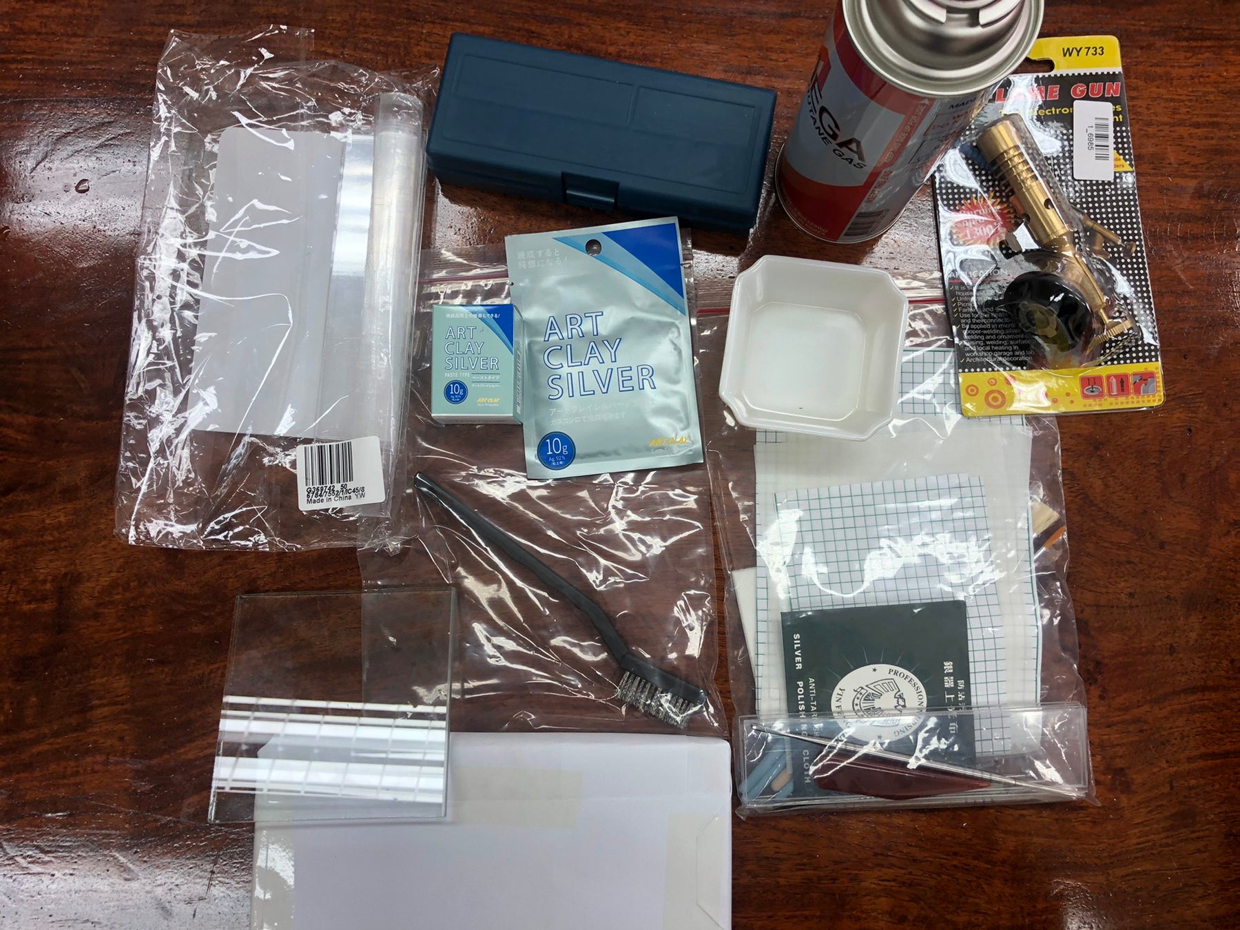 Precious Metal Silver Clay Kit – Metals & Gems Jewelry Studio