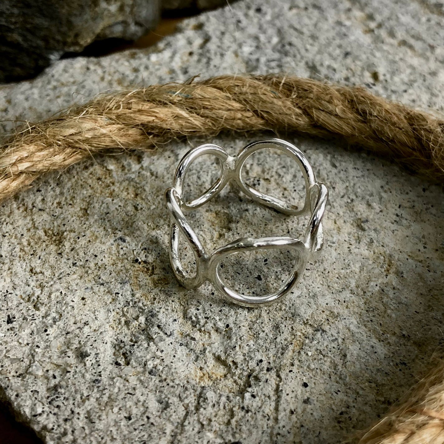 Textured Circles Ring Workshop – Metals & Gems Jewelry Studio