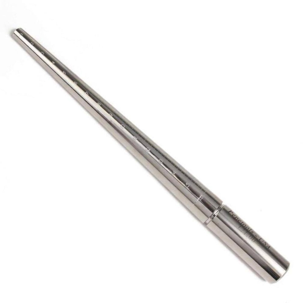 Steel Ring Mandrel With Engraved Sizes | Metals & Gems Jewelry Studio