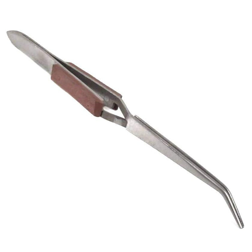 Bent Spring Loaded Tweezers : Heating Jewelry & Metals | Metals & Gems ...